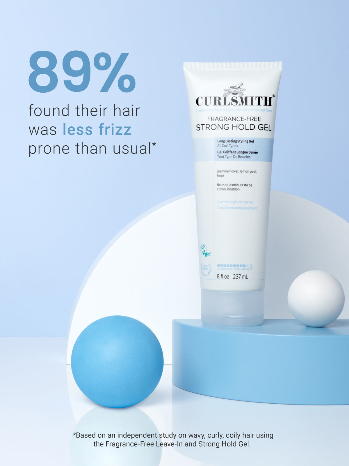 Fragrance Free Strong Hold Gel – Curlsmith USA