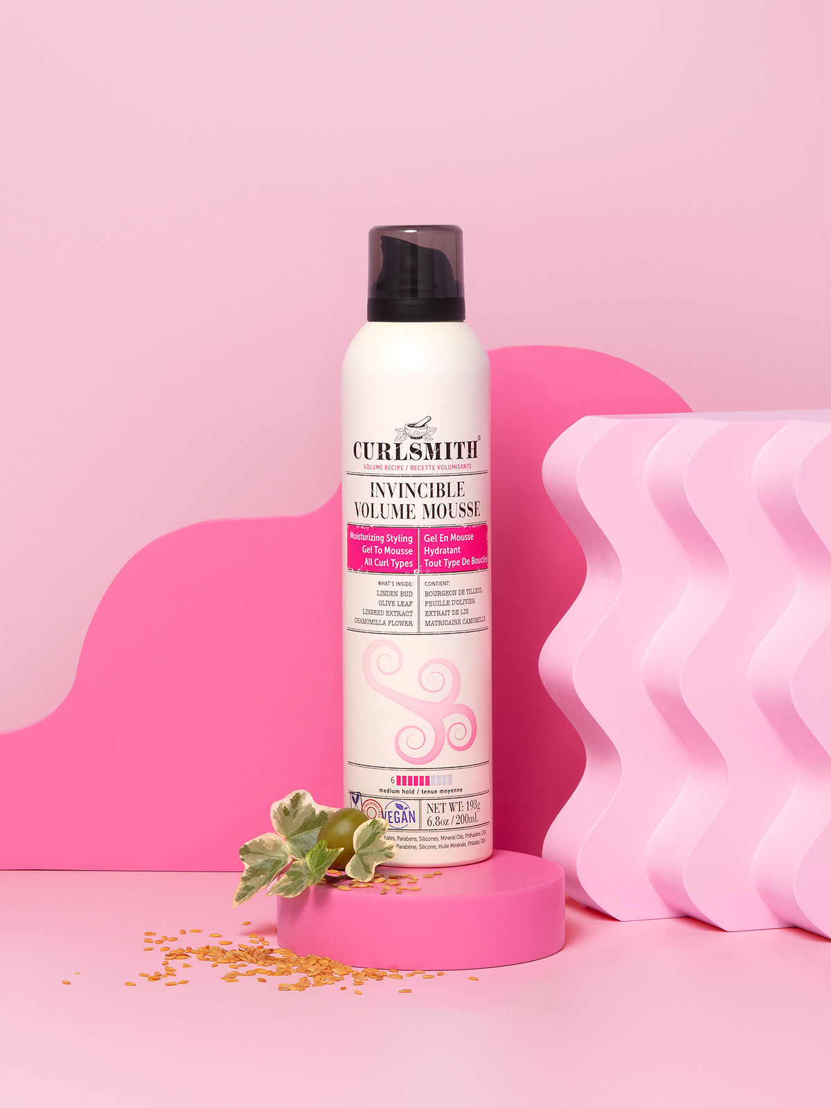 Invincible Volume Mousse – Curlsmith USA
